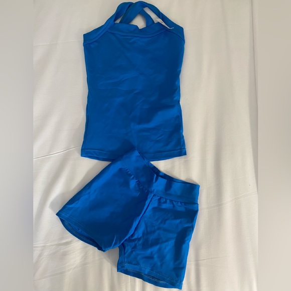 Matching Sets | New Sky Blue Monochromatic Tank Short Set | Poshmark